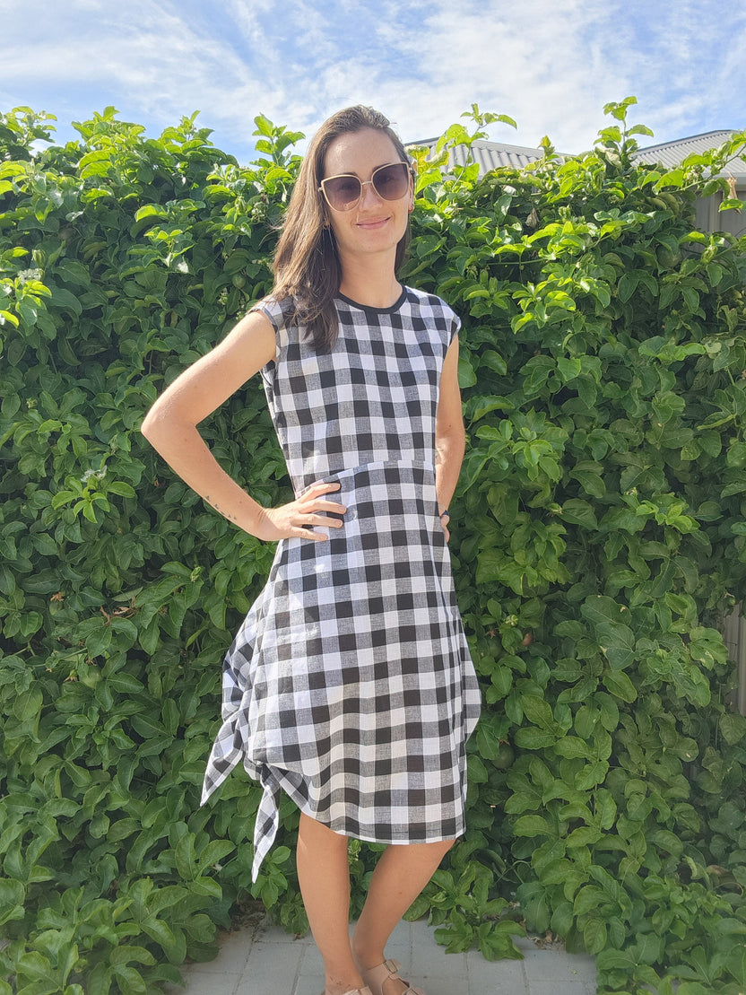 Sunset Splash Dress – Yuzu and Pear